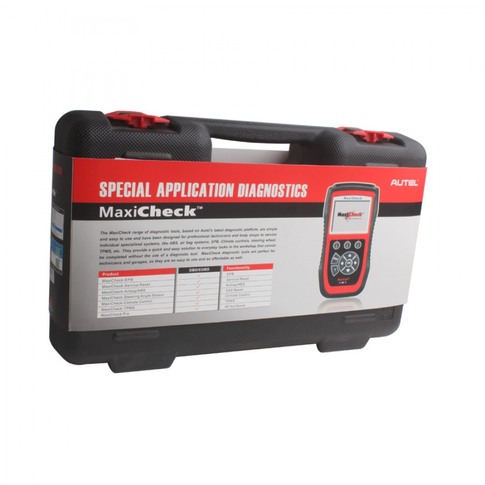 Autel MaxiCheck Pro (Including EPB/ABS/SRS/SAS/BMS/DPF) Special ...