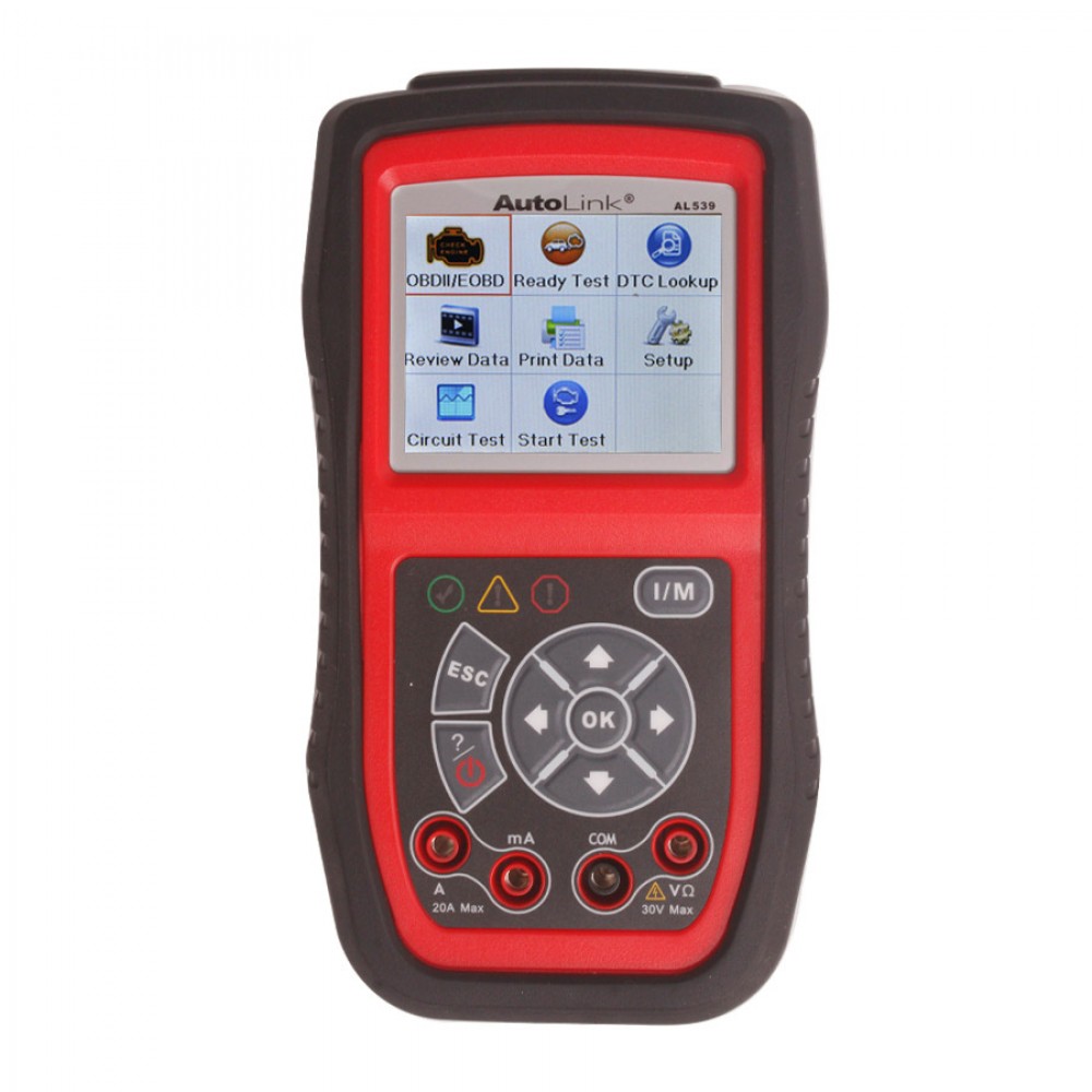 100% Original Autel AutoLink AL539 OBDII/EOBD/CAN Scan and Electrical ...
