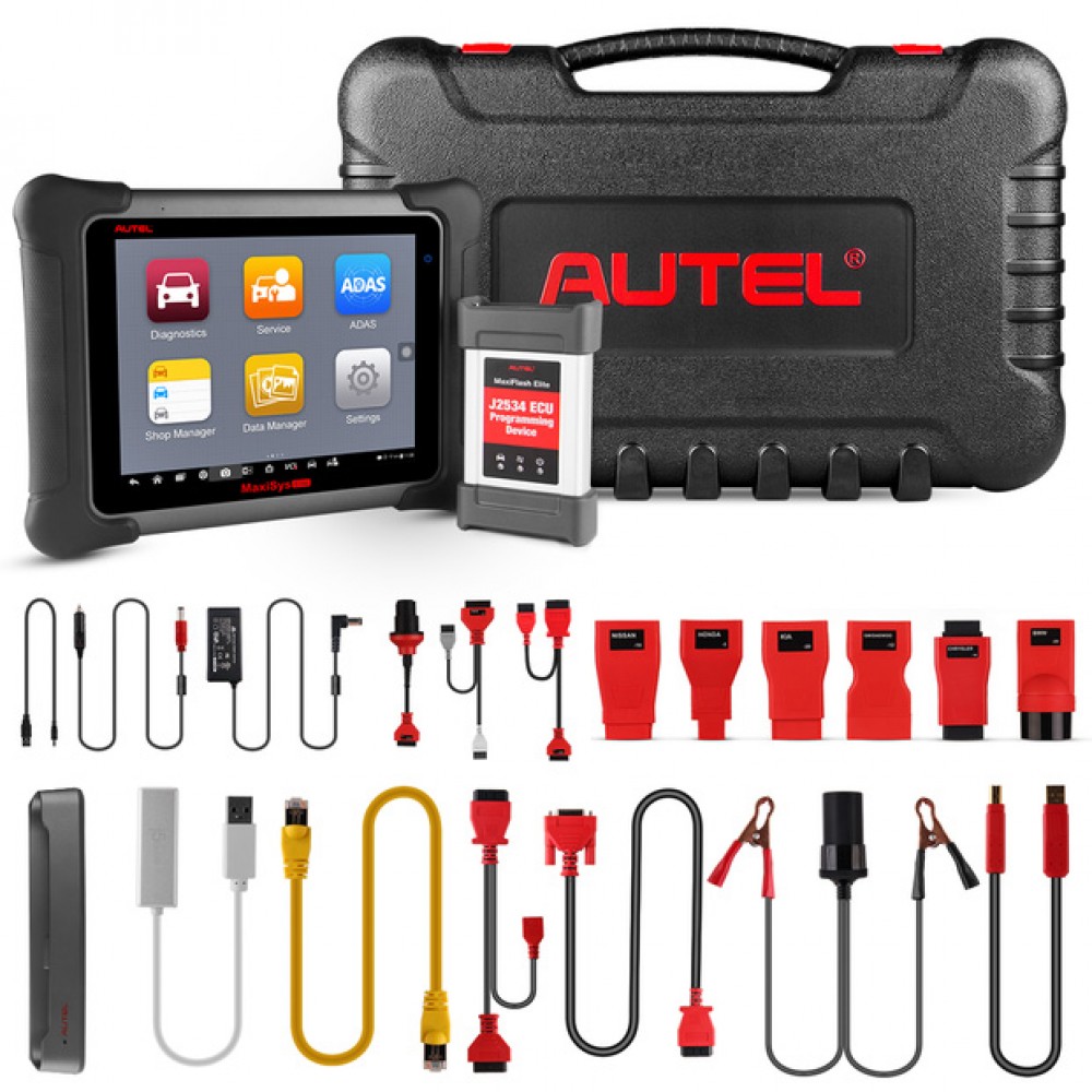 Autel Maxisys Elite II OBD2 Diagnostic Scanner Tool with MaxiFlash ...